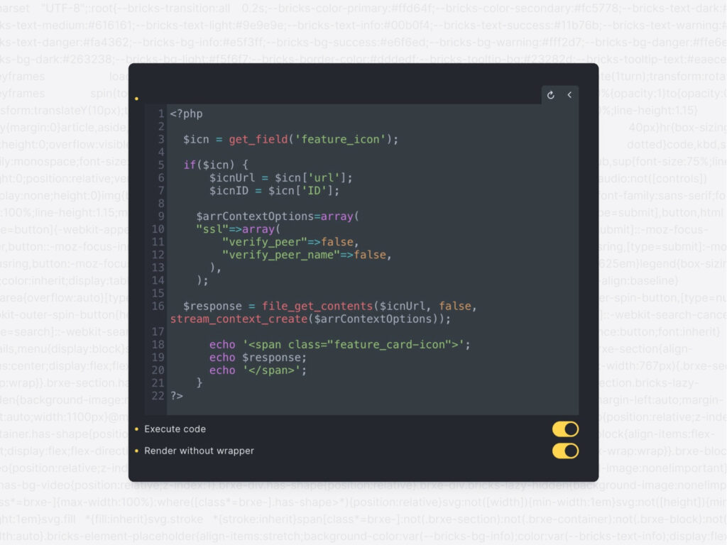 Bricks – Visual Site Builder for WordPress